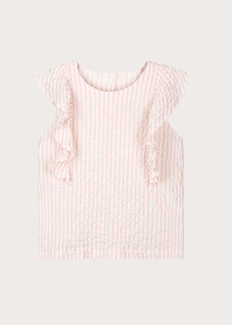 Rose Pier ruffle top - Kids on the Moon