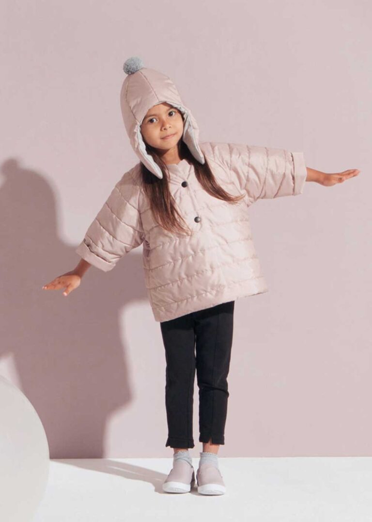 full moon jacket pale pink - Kids on the Moon