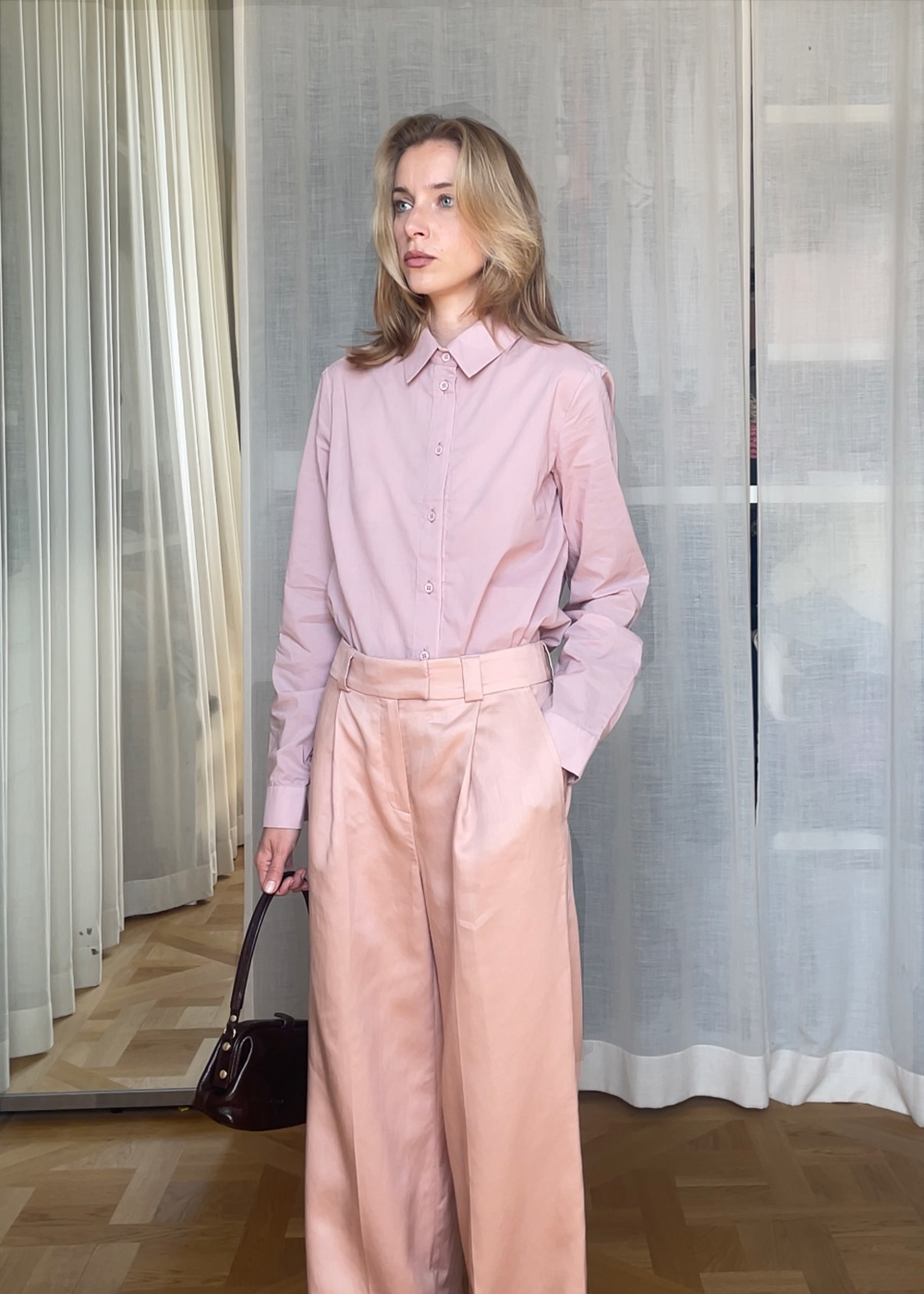 Charlie pink shirt - Kids on the Moon